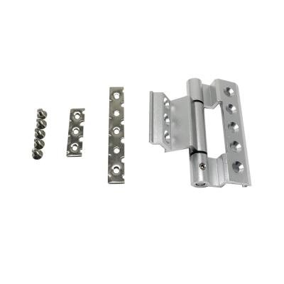 China Good Quality Silver Color Aluminum Hinge Use for Window and Door for sale