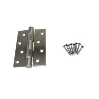 China Stainless Steel Slotted Door Hinge for Home Hospital Entry-Furniture Accessories for sale