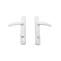 China Plastic Steel Door Opening Transmission Handle Lockable for sale