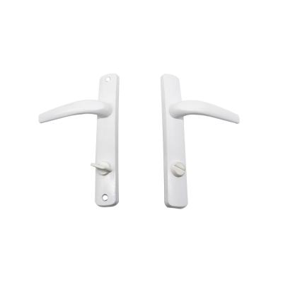 China Plastic Steel Door Opening Transmission Handle Lockable for sale