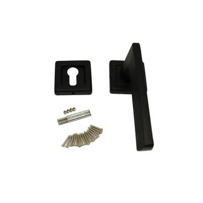 China Accessories PVC Steel Door Handles for Bathroom Bedroom Apartment-Modern Design for sale
