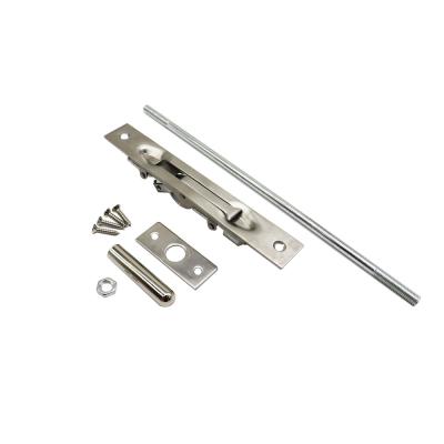 China Satin Finish Stainlsee Steel 304 Fire Rated Lever Action Flush Bolt for sale