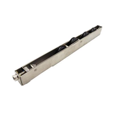 China Factory Four Wheel Long Bar Wheel Pulley Balcony Glass Sliding Door Window Roller for sale