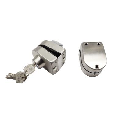 China Glass door lock  Frameless glass door lock  Stainless steel glass door lock for sale
