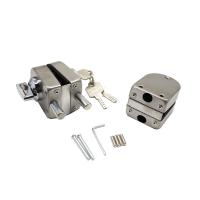 China Glass door lock  Frameless glass door lock  Stainless steel glass door lock for sale
