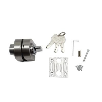 China Stainless Steel Keys High Quality Cylinder Mortise Glass Lock for Shower Glass Door for sale