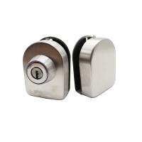 China Bathroom Hardware: 304 Stainless Steel Glass Clamp / Fixing Clip (with Key) for sale