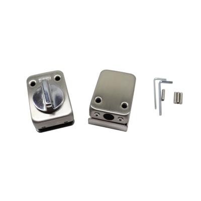 China Sliding Glass Door Lock Indoor Knob & Outdoor Key Glass Door Lock for sale