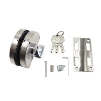 China Stainless Steel Glass Door Lock for Glass Door Durable Stainless Steel for sale