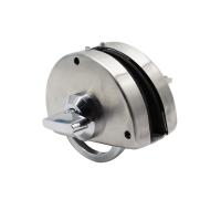 China Stainless Steel Glass Door Lock for Glass Door Durable Stainless Steel for sale