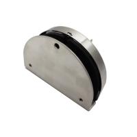 China Hot Sale Stainless Steel Slide Glass Door Locks One Side Locking-Glass for sale