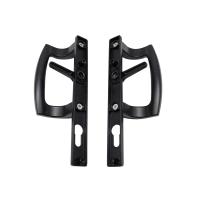 China High Quality Aluminium Alloy Double Side Door Look Handle Shield Fitting for sale