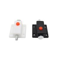 China push button door latch spring loaded bolt for RV cabinet trailer door for sale