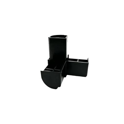 China 3-Way T-Joint Plastic Connector for Aluminum Square Tubes | OEM Supplier for sale