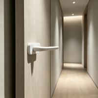 China White Aluminum Window Lever Handle for UPVC & Aluminum Windows for sale