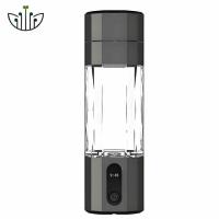 China Portable Hydrogen Water Generator Bottle 208ml with SPE/PEM Technology, 3000-6000ppb Hydrogen Concentration, Type-C Charging for sale