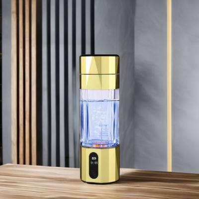 China WEIZI Hydrogen Water Bottle Generator with 3000-6000ppb Concentration, 208mL Capacity and SPE/PEM Technology for sale