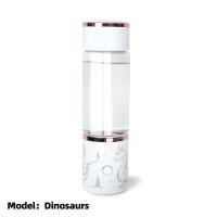 China Portable Hydrogen Water Bottle 310ml SPE PEM Generator 1500-2000ppb H2 for sale