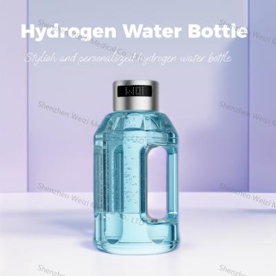 China WEIZI 1500ml Hydrogen Rich Water Bottle with 2000ppb Hydrogen Concentration and SPE/PEM Technology for sale