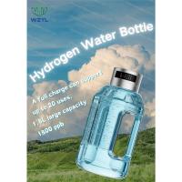 China WEIZI Portable USB Rechargeable Hydrogen Water Generator 1500ml with SPE/PEM Technology and 2500ppb Concentration for sale