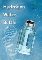 China WEIZI WZ-HQ-02D 1500ml Portable Hydrogen Water Generator Bottle with SPE/PEM Technology and USB-C Charging for sale