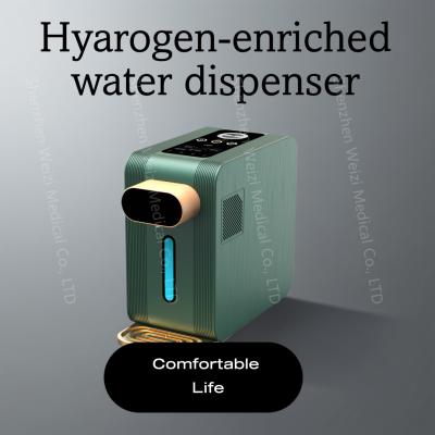 China WEIZI 260V Hydrogen Water Machine with 2000ppb Concentration and 300-900ml/min Flow Rate for Dual Inhalation and Drinking for sale