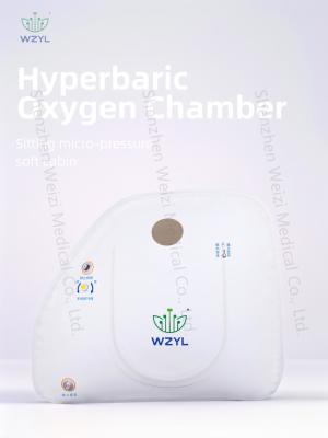 China WEIZI 1.3ATA Micro Pressure Hyperbaric Oxygen Soft Chamber with Dual Operation Modes and 30kPa Pressure Capacity for sale