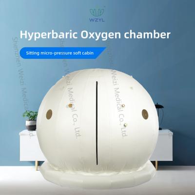 China WEIZI Portable Hyperbaric Oxygen Chamber 1.3ATA 180cm x 175cm with 93% Oxygen Delivery for Wellness Applications for sale