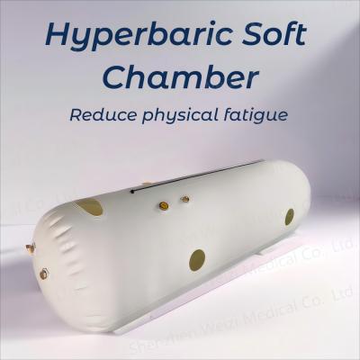 China WEIZI Hyperbaric Soft Chamber 190cm Horizontal Single Room with 1.3-1.5 ATM Pressure and 30kpa Capability for sale