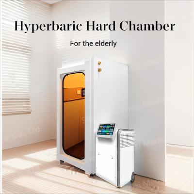 China WEIZI Medical Hyperbaric Oxygen Chamber 96% O2 Concentration Single Room Rigid Design for Clinical Therapy for sale