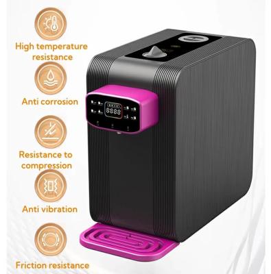 China Hydrogen Rich Water Dispenser with Hot Water Filling 4000PPB SPE PEM Technology 2200W for sale