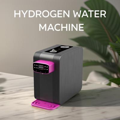 China Hydrogen Rich Water Dispenser 4000PPB SPE PEM Technology Hot Cold Hydrogen Water Machine WEIZI for sale