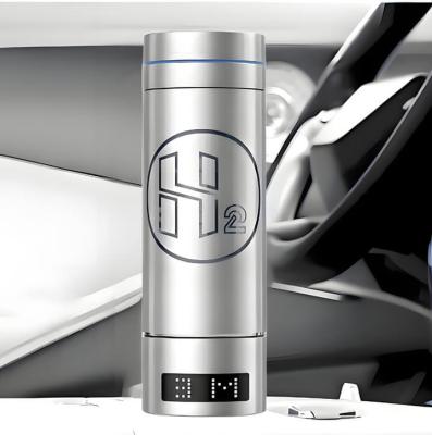 China Portable Hydrogen Rich Water Bottle 6000ppb 300ml SPE PEM Dual Chamber for sale