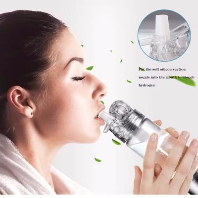 China Portable Hydrogen Water Bottle 3000ppb SPE Ionizer Generator USB Rechargeable for Home Office Travel for sale