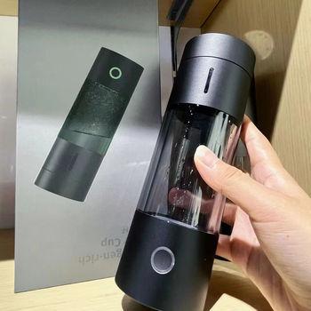 China SPE PEM Hydrogen Water Bottle 3000-6000ppb Dual Mode H2 Generator Ionizer with Custom Logo for sale