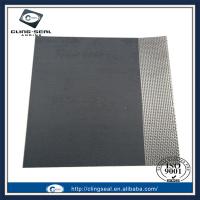 China Industrial Compressed Fiber Cylinder Gasket with Perforated Steel Insert - 350°C Temperature Rating, 1.0-6.0mm Thickness Options for sale