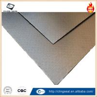 China Conductive Graphite Gasket Sheet 1.0-6.0mm with Metal Insert for High Temp 800C Sealing for sale