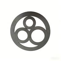 China Custom Thickness Graphite Sealing Gasket 99% Carbon for High Vacuum Deep Cooling Systems -200°C to 600°C for sale
