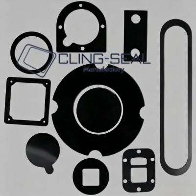 China Compressed Non Asbestos Gasket Sheet 0.5-5.0mm Oil Resistant NBR Rubber for Water Pump Flange Petrochemical for sale