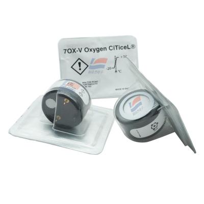 China 7OX-V AAV66-380 Oxygen Gas Sensor Replacement 100Ω with ABS Casing and Load Resistor -20°C to +50°C Range for sale