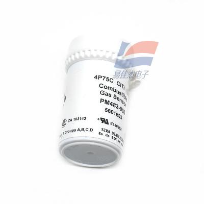 China 4P-75C Combustible Gas Sensor PM483-000 Enhanced H2S Silicone Resistance 24g for sale