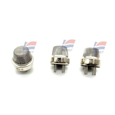 China MQ-6 MOS Flammable Gas Sensor for Methane CH4 LPG Detection 5V Industrial Alarm for sale