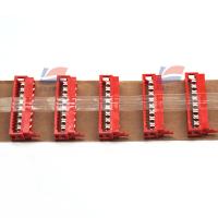 China TE Connectivity 8-215083-6 16 Position 1.27mm Pitch Shrouded Header Ribbon Cable Connector for sale