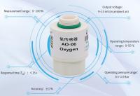 China YJJ AO-06 Electrochemical Oxygen Sensor 9-13mV Output 0-100% Range for Oxygen Generator Control Replace MOX-4 for sale