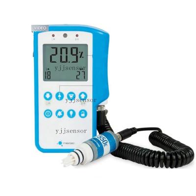 China MaxO2 ME Oxygen Monitor 0-100% O2 Analyzer with Adjustable Alarms and LCD Display for sale