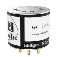 China YJJ G4-C4H10 Infrared Isobutane Gas Sensor 0-100% LEL Dual Signal Output NDIR for sale