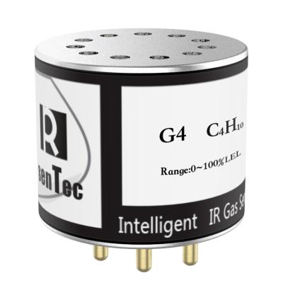 China YJJ G4-C4H10 Infrared Isobutane Gas Sensor 0-100% LEL Dual Signal Output NDIR for sale