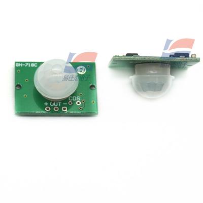 China YJJ GH-718A/B/C Miniature Thermoluminescent Human Infrared Sensing Sensor Module for sale