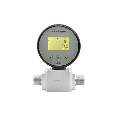 China AMS2106 Gas Mass Flow Meter High Sensitivity Digital Display for sale