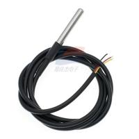 China YJJ DS18B20 Digital Temperature Sensor Probe 6x50mm Stainless Steel Waterproof -55 to 125C for sale